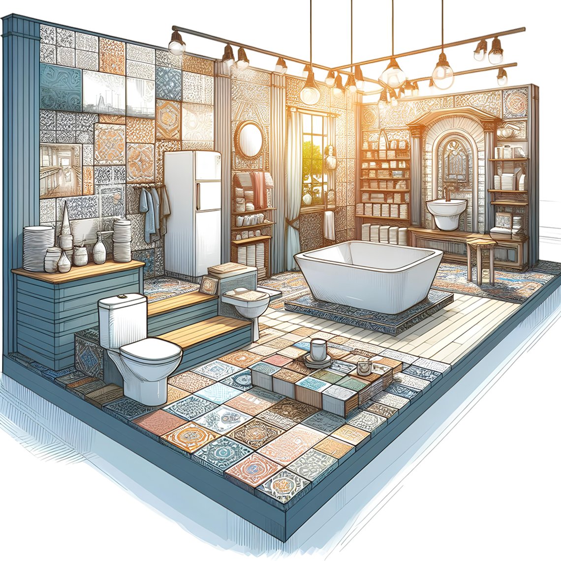 Gujarat Tiles & Bathware Exhibition - 1st Time in India Exhibition 365 Days